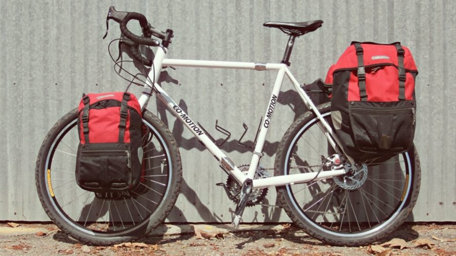 loaded touring bicycle example – Bicycle Touring Pro